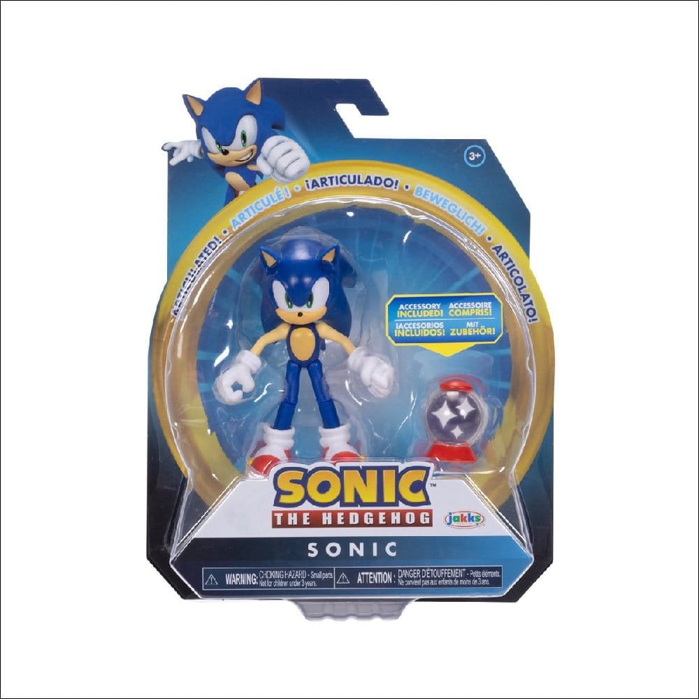 41235 Sonic the Hedgehog Sonic with Invincible Item Box • ActionFigure ...